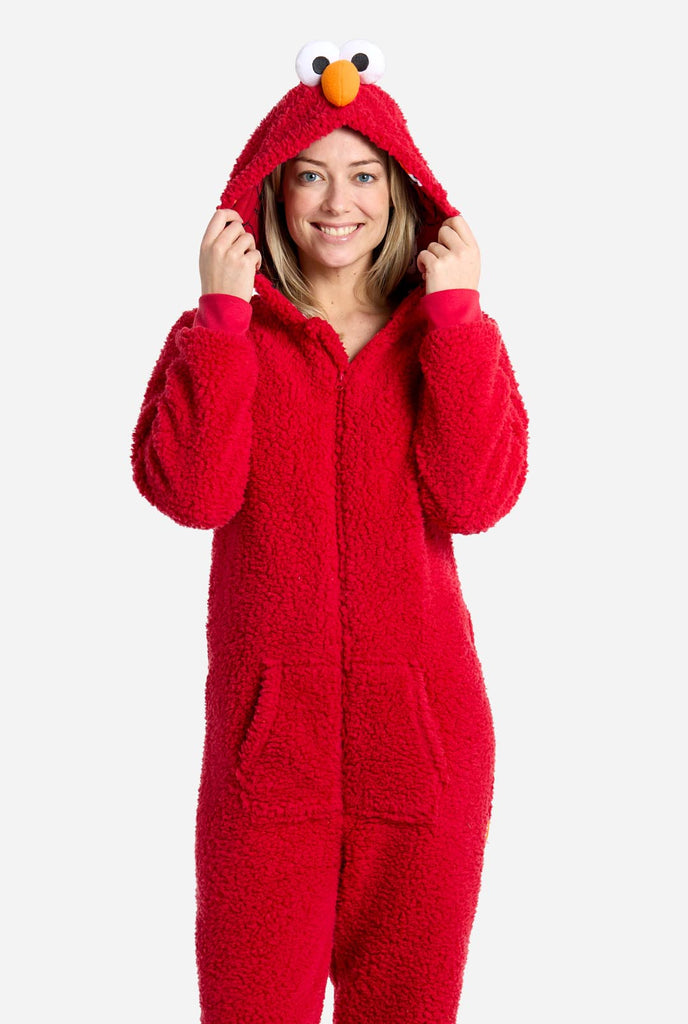 Elmo Onesie | Sesame Street Adult Onesie | OppoSuits