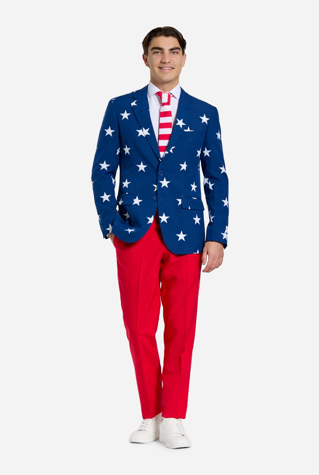 Stars and Stripes Suit | 4th of July outfit | OppoSuits
