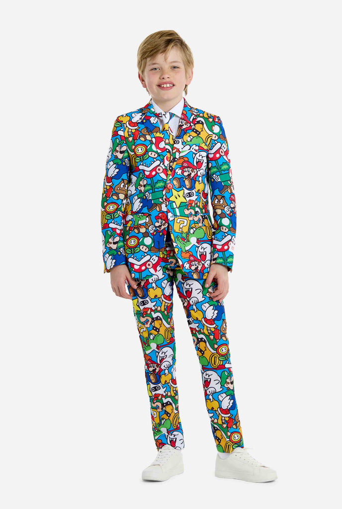 Super Mario | Licensed Mario Suit for Teens | OppoSuits