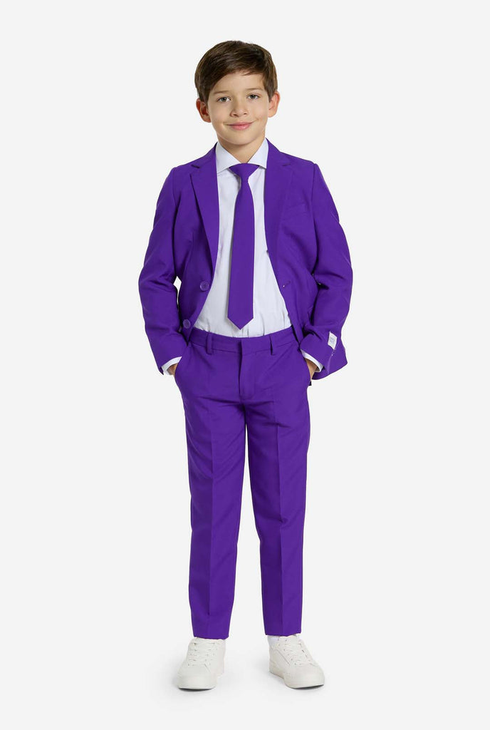 Purple Prince | Bright Purple Suit for Boys | OppoSuits