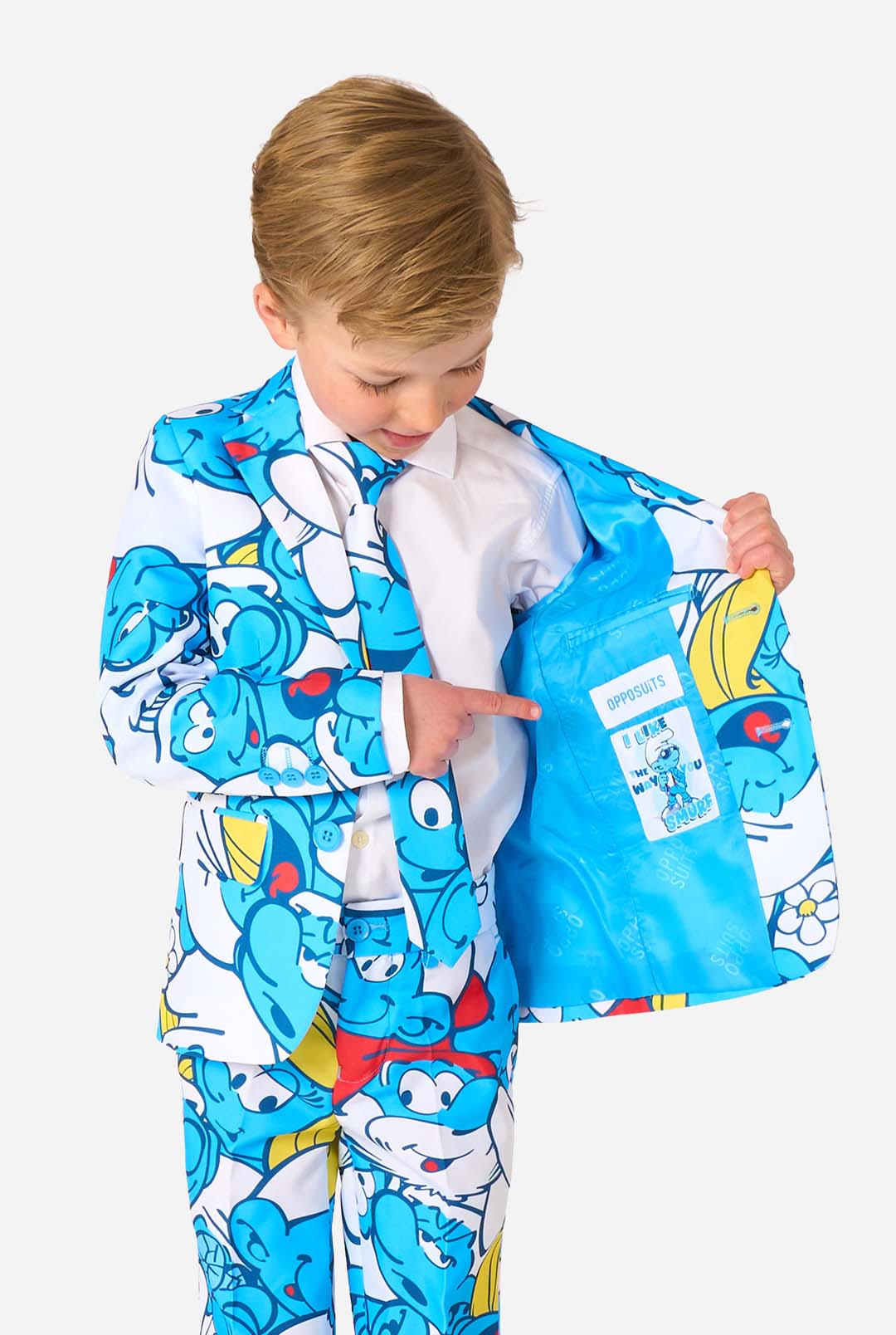 The Smurfs | Official Smurfs Suit for boys | OppoSuits