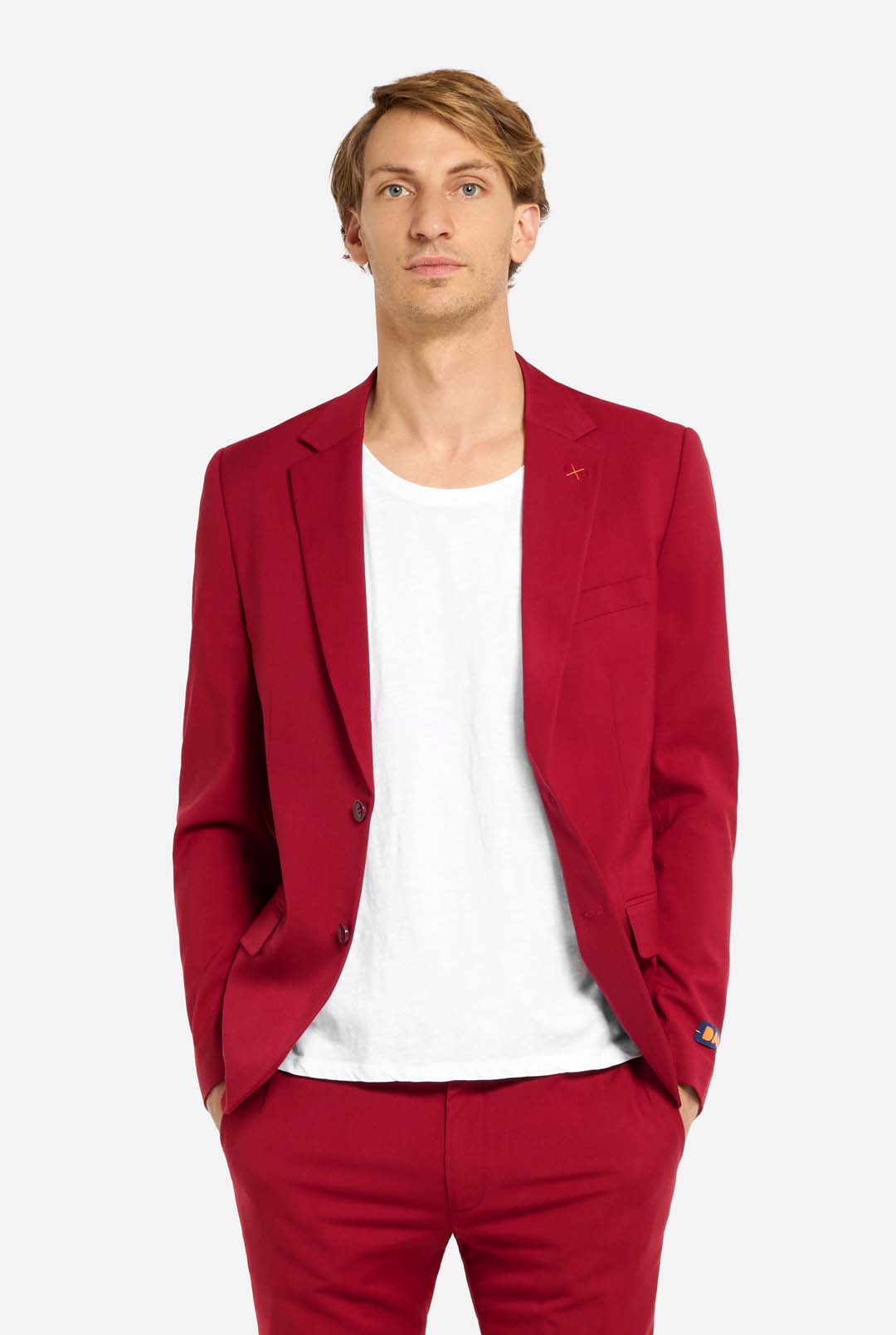 Bright Burgundy Mens Suit | Stylish suit | OppoSuits Daily