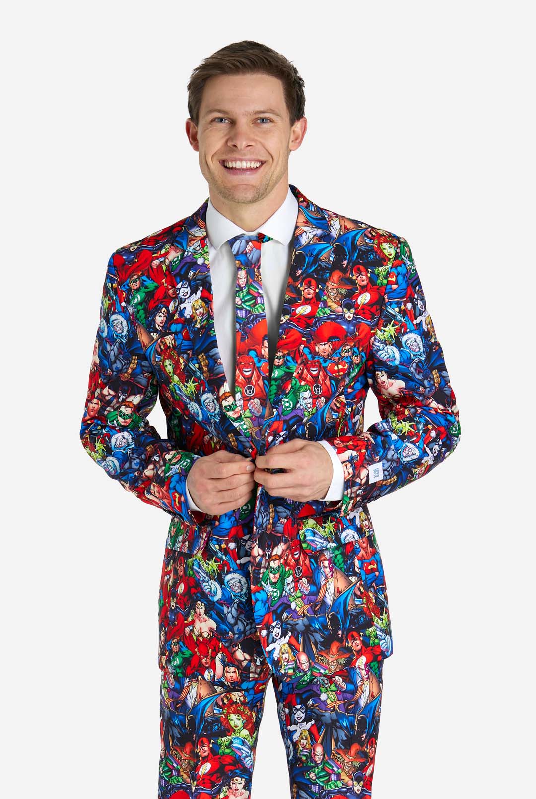 DC Heroes Suit | DC Comics Mens Suit | OppoSuits