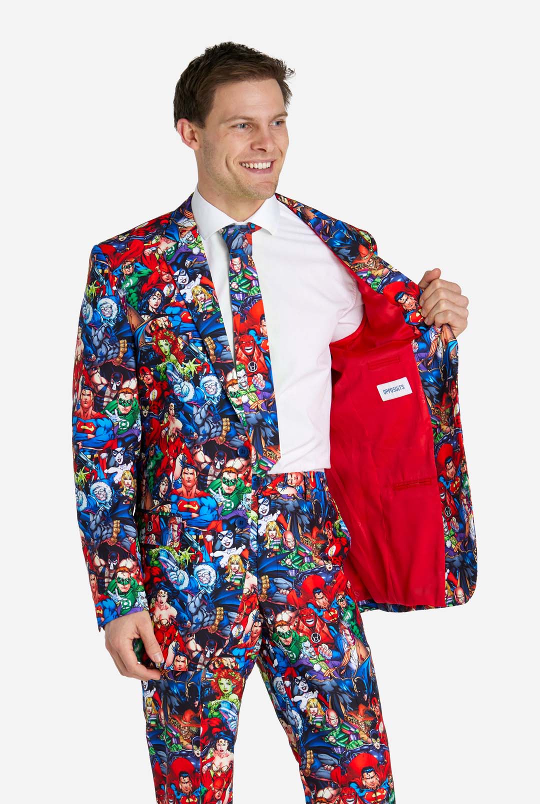 DC Heroes Suit | DC Comics Mens Suit | OppoSuits
