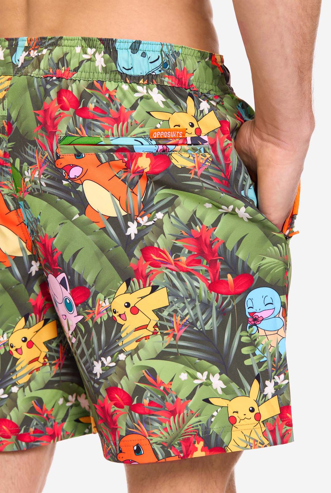Pokémon Tropical Forest Swim Short | Swim trunks | OppoSuits