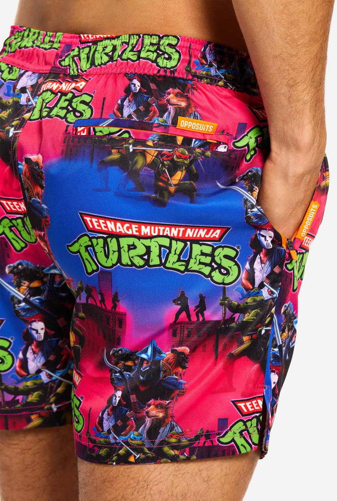 TMNT Dude! Swim Short | Stylish Swim Trunks | OppoSuits