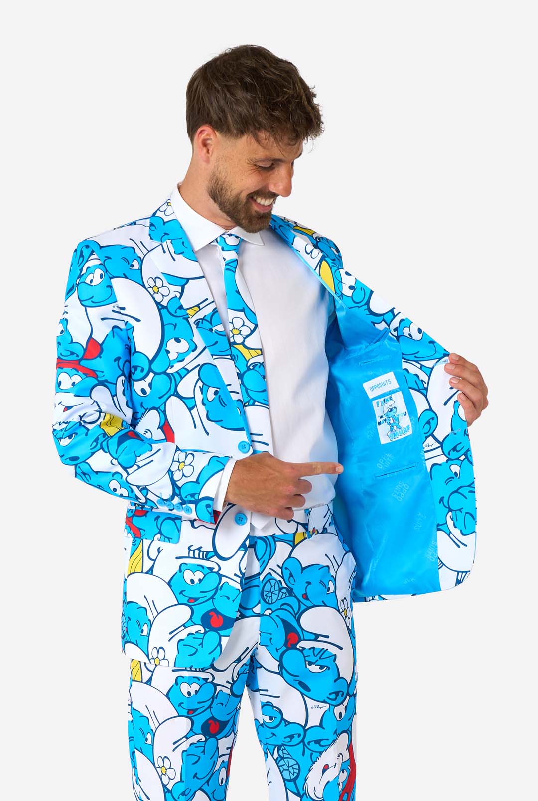 The Smurfs | Official Smurfs Suit for Men | OppoSuits