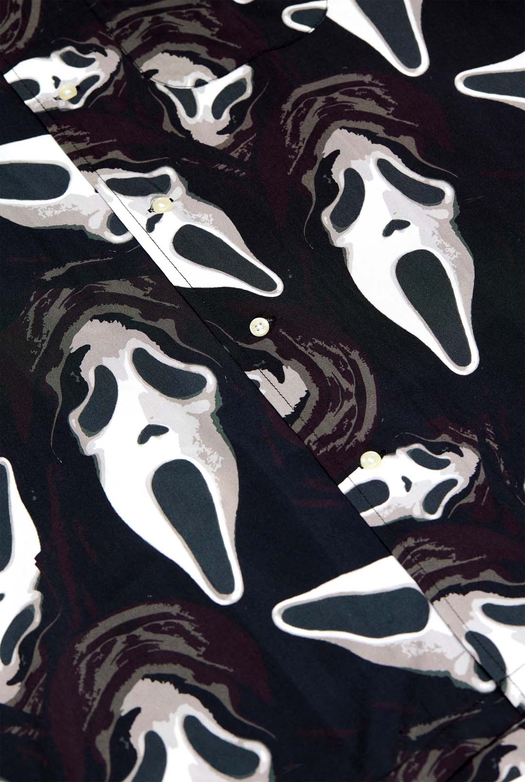 Ghostface | Ghostface print Hawaiian shirt | OppoSuits