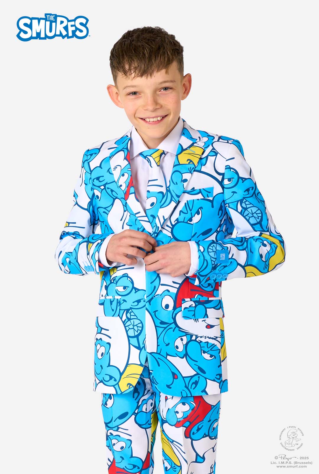 The Smurfs | Official Smurfs Suit for Teens | OppoSuits