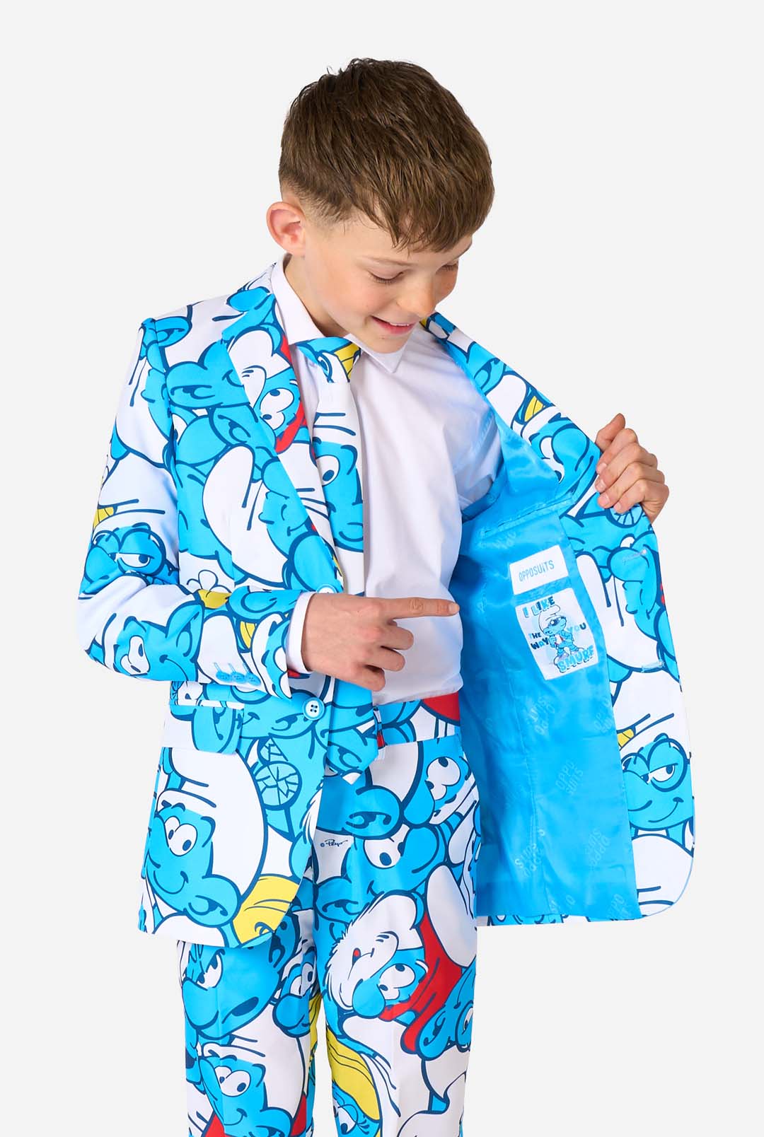 The Smurfs | Official Smurfs Suit for Teens | OppoSuits
