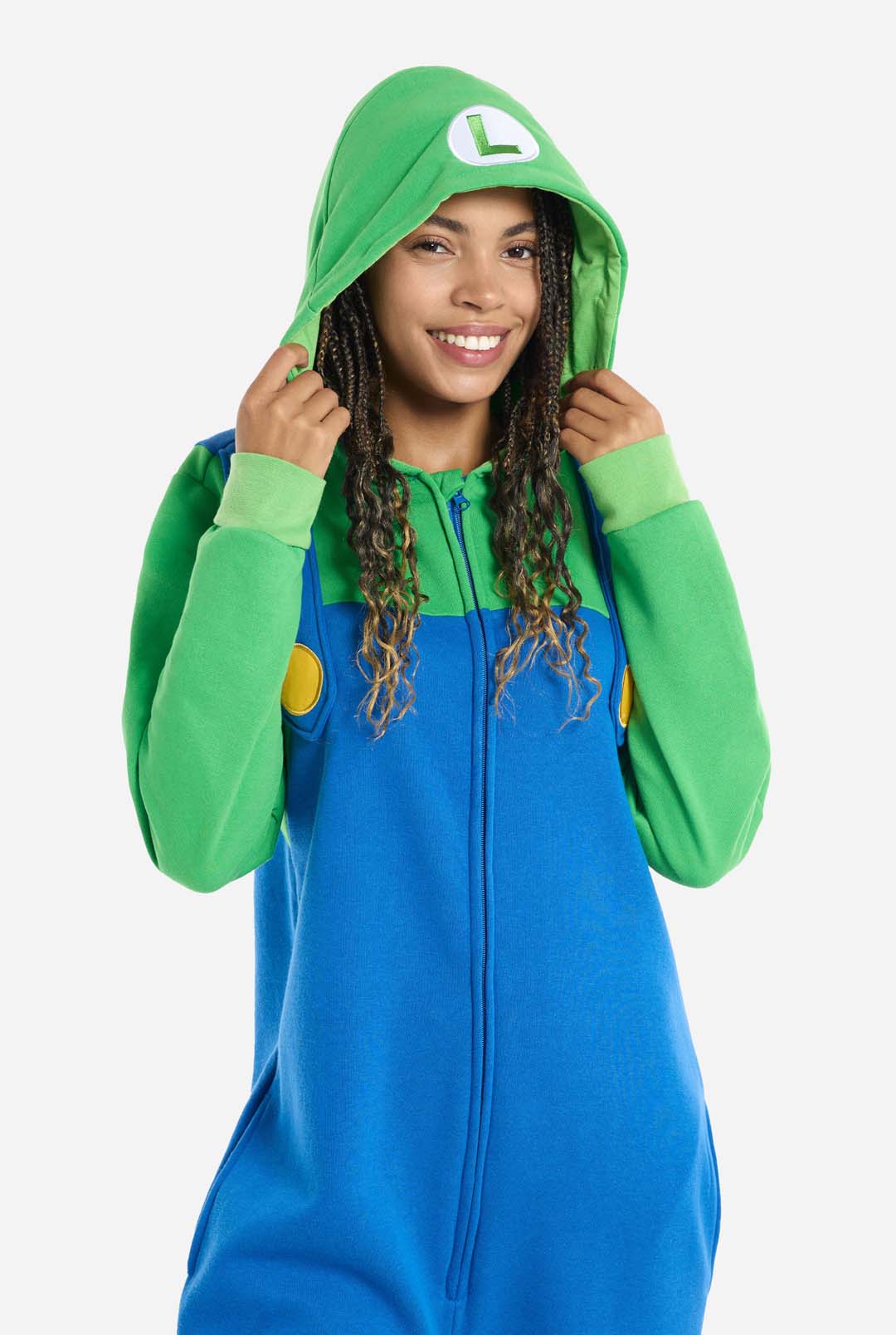Luigi Onesie | Super Mario Adult Onesie | OppoSuits