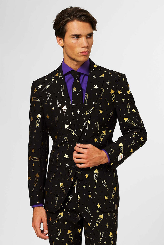 Men Shiny Suits | Sparkling Suits for Men | OppoSuits