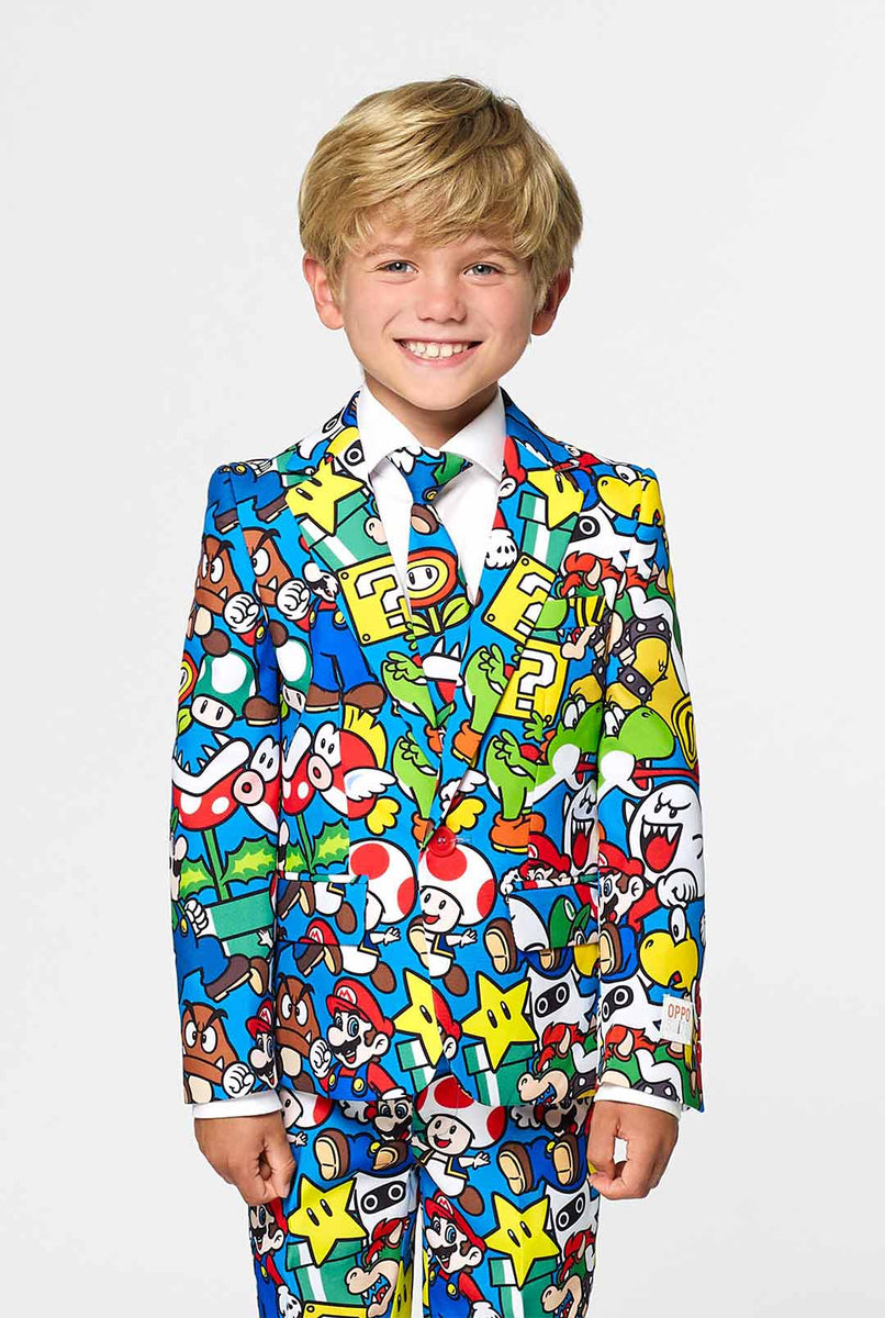 Super Mario Suit for Boys | Officially Licensed | OppoSuits