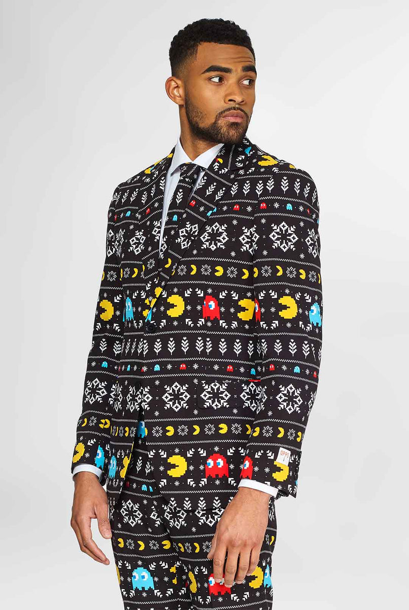 Winter PAC-MAN suit | Pac-Man Men's Suit | OppoSuits