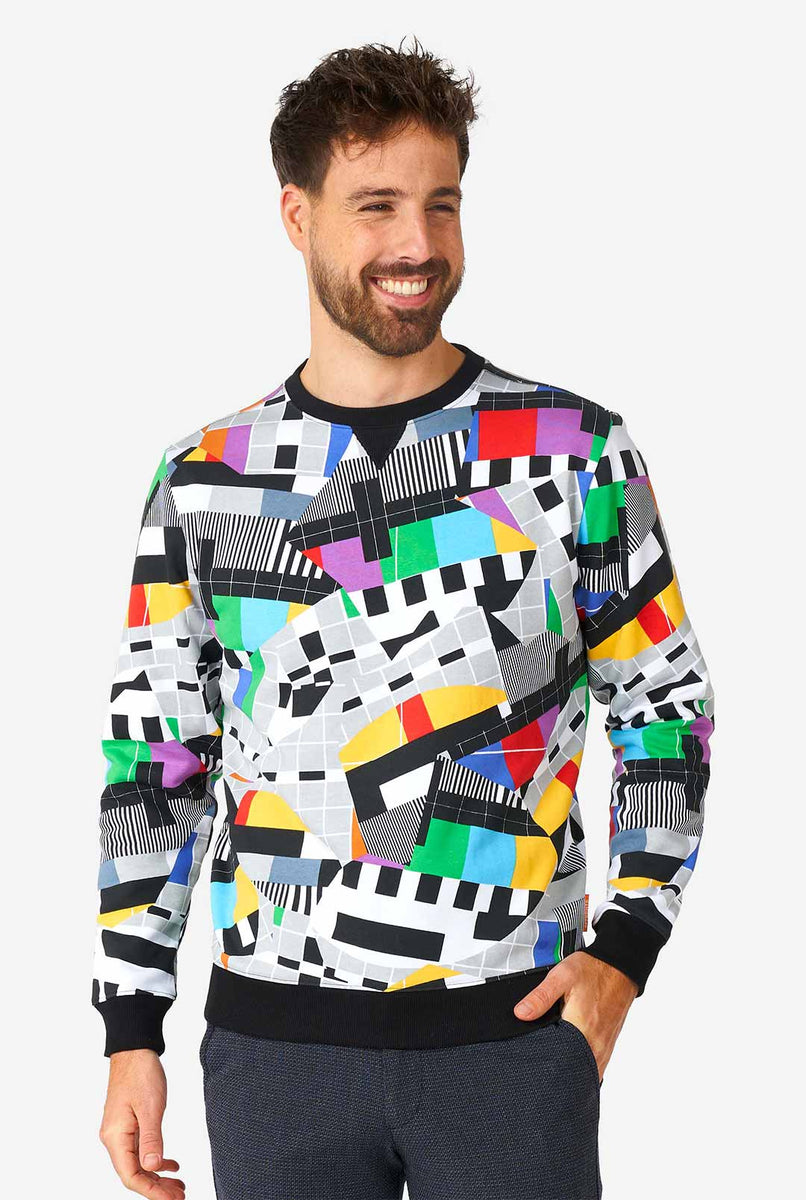 Sweater Testival | Men's Multi color Sweater | OppoSuits