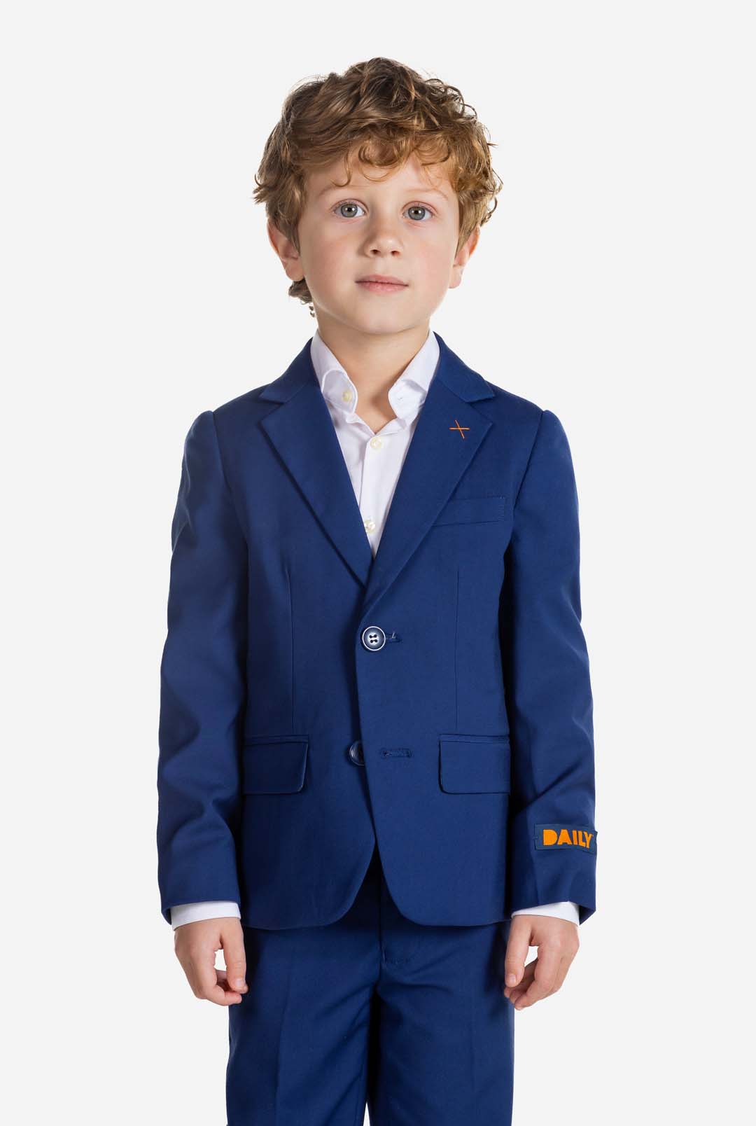 Daily Dark Blue | Casual Blue Suit for Boys | OppoSuits