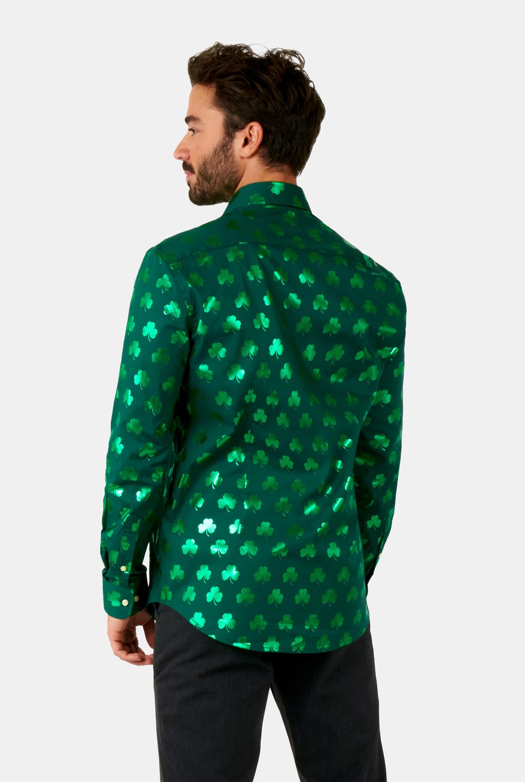 Shiny Shamrock | St. Patrick's day Shirt | OppoSuits