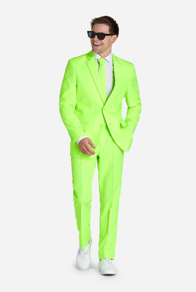 Neon Lucky Lime Suit | Men's Lime Green Suit | OppoSuits
