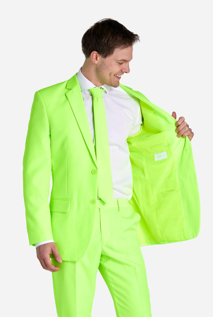 Neon Lucky Lime Suit | Men's Lime Green Suit | OppoSuits